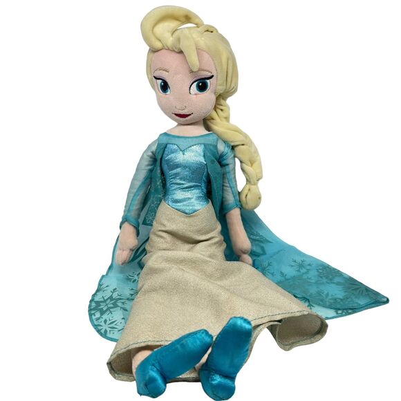 Disney | Toys | Disneys Frozen Elsa Plush Doll 9 Disney Store Plush Toy ...